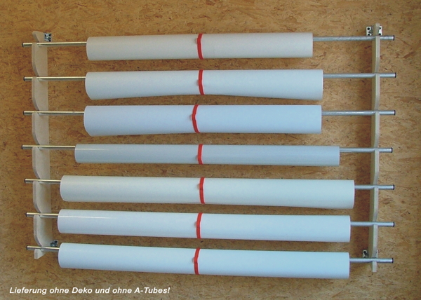 Yellotools CosyRack Tube | Folienrollenregal zur Wandmontage