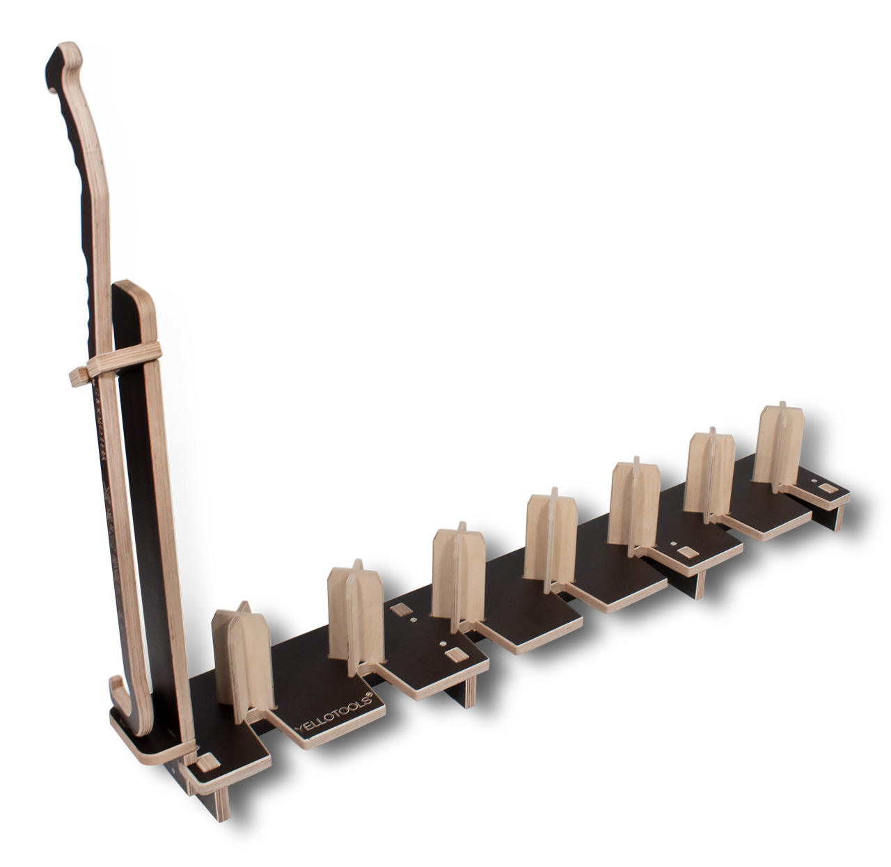 Yellotools floor storage products for vinyl film rolls